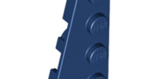 LEGO Part 4529954 - 41770 - Left Plate 2x4 with Angle Earth Blue | LEGO ...