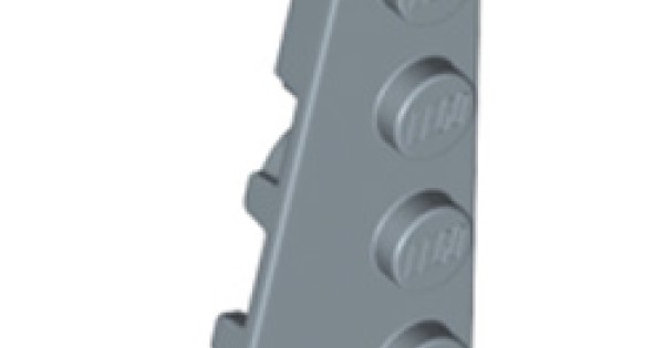 LEGO Part 6207945 - 41770 - Left Plate 2x4 with Angle Sand Blue | LEGO ...