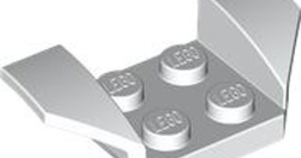 LEGO Part 4549393 - 41854 - Wheel Arch 2x4 White | LEGO Bricks ...
