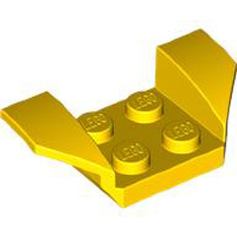 LEGO Part 6096950 - 41854 - Wheel Arch 2x4 Bright Yellow | LEGO Bricks ...