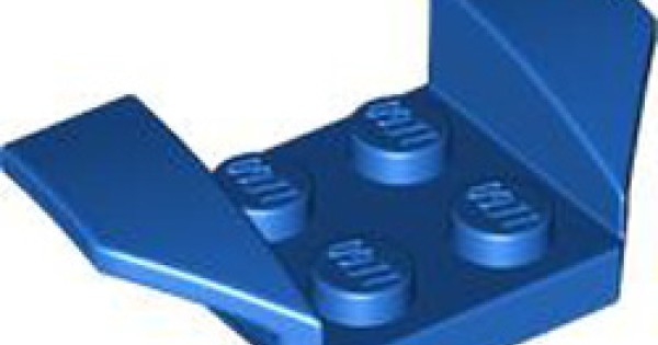 LEGO Part 6469303 - 41854 - Wheel Arch 2x4 Bright Blue | LEGO Bricks ...