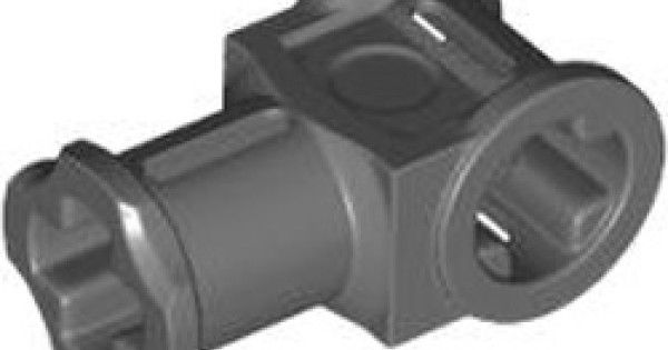 LEGO Part 6375679 - 42135 - Catch with Cross Hole Dark Stone Grey ...