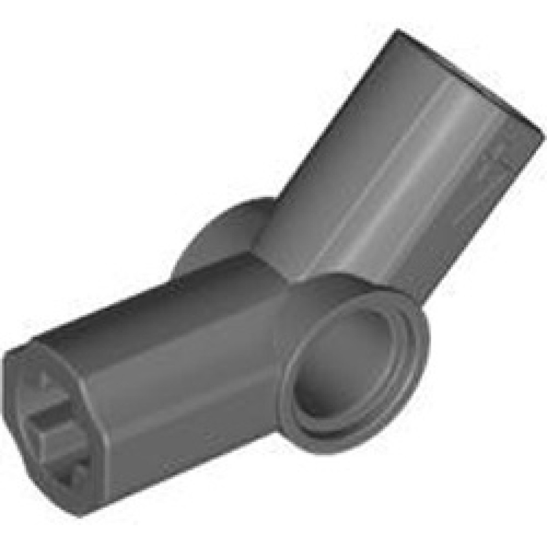 LEGO Part 6262899 - 42156 - Angle Element 135 Degree [4] Dark Stone ...