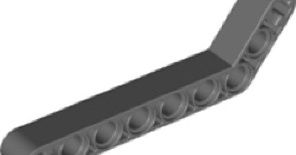 LEGO Part 6276837 - 42160 - Technic Angular Beam 3x7 Dark Stone Grey ...