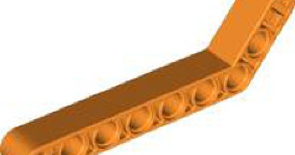 LEGO Part 6353182 - 42160 - Technic Angular Beam 3x7 Bright Orange ...