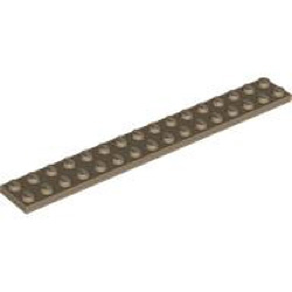 LEGO Part 6316277 - 4282 - Plate 2x16 Sand Yellow | LEGO Bricks ...