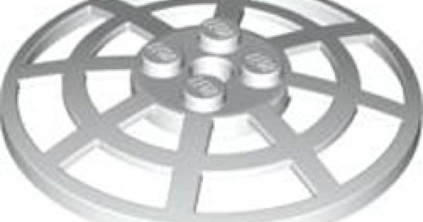 LEGO Part 4124095 - 4285 - Parabola Diameter 48 White | LEGO Bricks ...