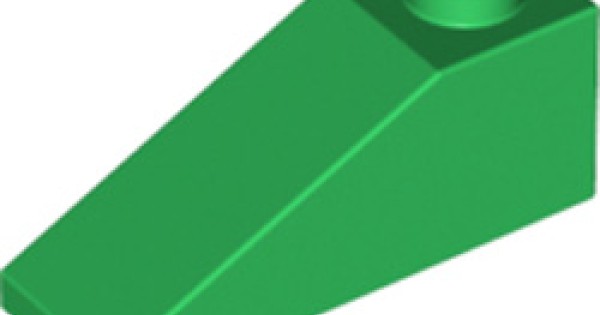LEGO Part 4107637 - 4286 - Roof Tile 1x3 / 25 Degree Dark Green | LEGO ...