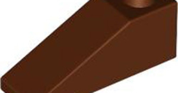 LEGO Part 4211197 - 4286 - Roof Tile 1x3 / 25 Degree Reddish Brown ...