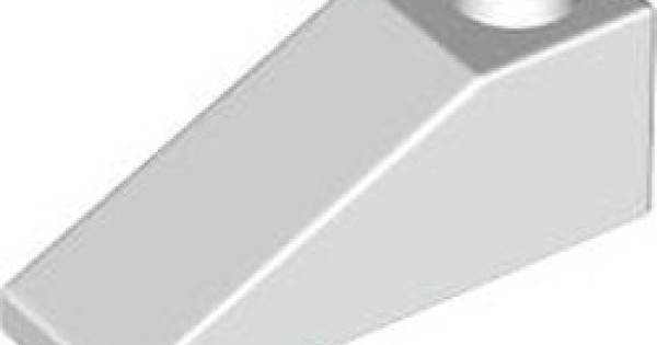 LEGO Part 428601 - 4286 - Roof Tile 1x3 / 25 Degree White | LEGO Bricks ...