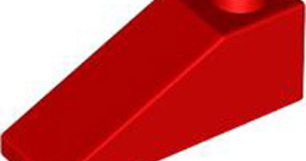 LEGO Part 428621 - 4286 - Roof Tile 1x3 / 25 Degree Bright Red | LEGO ...