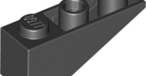 LEGO Part 428726 - 4287 - Roof Tile 1x3/25 Degree Inverted Black | LEGO ...