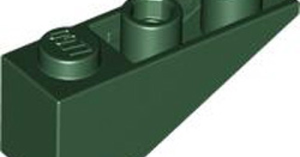 LEGO Part 4583837 - 4287 - Roof Tile 1x3/25 Degree Inverted Earth Green ...