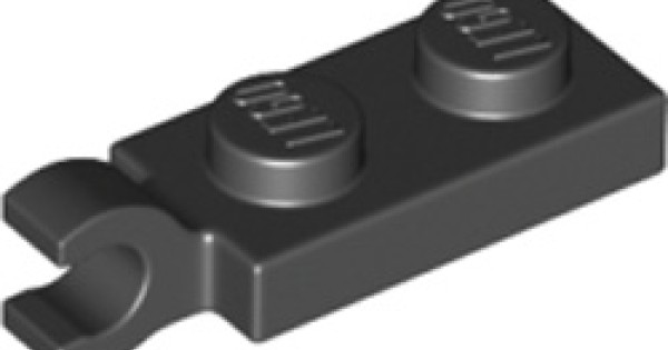 LEGO Part 6336989 - 42923 - Plate 2x1 with Holder Vertical Black | LEGO ...