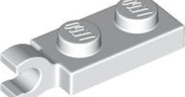 LEGO Part 6361170 - 42923 - Plate 2x1 with Holder Vertical White | LEGO ...