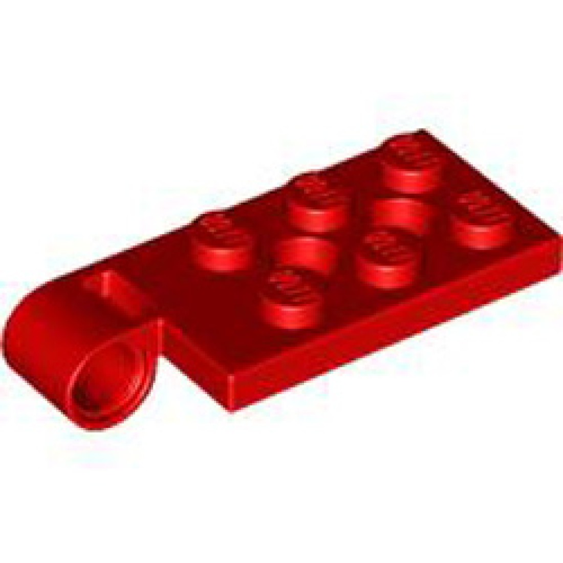 LEGO Part 6509005 - 43045 - Plate 2x4 with Hinge 4.85 Top Bright Red ...