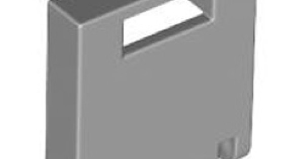 LEGO Part 4211492 - 4346 - Mailbox Front 2x2 Medium Stone Grey | LEGO ...