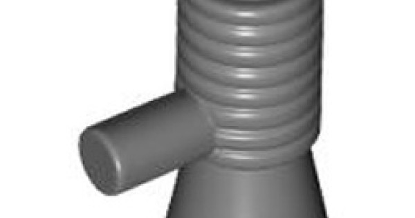 LEGO Part 4210698 - 4349 - Megaphone Dark Stone Grey | LEGO Bricks ...