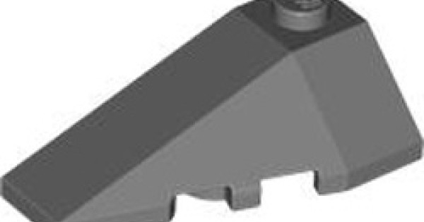 LEGO Part 4210866 - 43710 - Left Roof Tile 2x4 with Angle Dark Stone ...