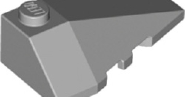 LEGO Part 4180418 - 43711 - Right Roof Tile 2x4 with Angle Medium Stone ...