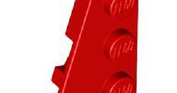 LEGO Part 4180533 - 43723 - Left Plate 2x3 with Angle Bright Red | LEGO ...
