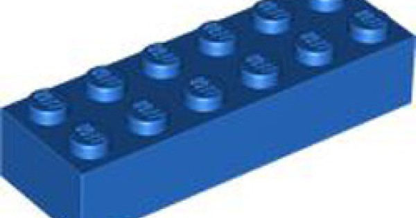 LEGO Part 4181139 - 44237 - Brick 2x6 Bright Blue | LEGO Bricks ...