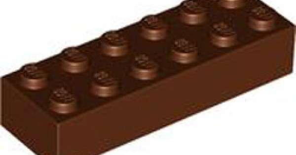 LEGO Part 4216615 - 44237 - Brick 2x6 Reddish Brown | LEGO Bricks ...