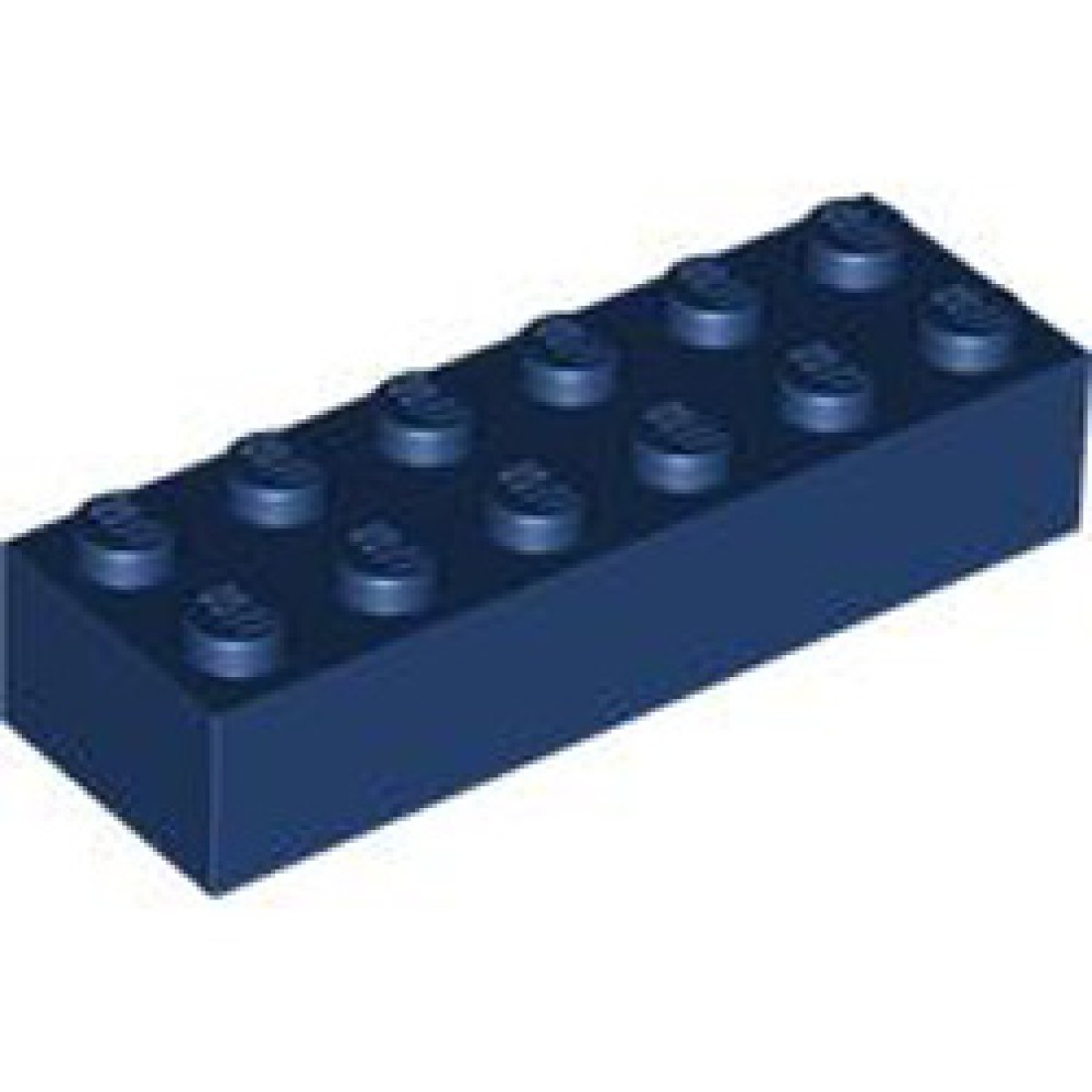 LEGO Part 6100239 - 44237 - Brick 2x6 Earth Blue | LEGO Bricks ...