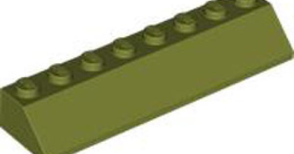 LEGO Part 6064658 - 4445 - Roof Tile 2x8/45 Degree Olive Green | LEGO ...