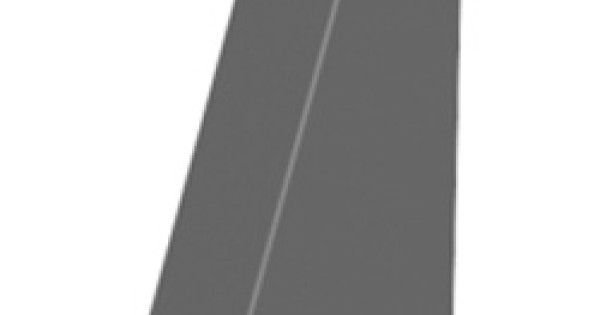 LEGO Part 4221745 - 4460 - Roof Tile 1x2x3/73 Degree Dark Stone Grey ...