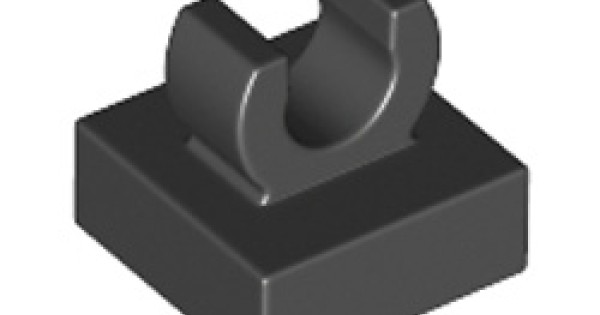 LEGO Part 6335388 - 44842 - Plate 1x1 with Up Right Holder Black | LEGO ...