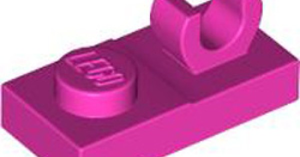 LEGO Part 6375007 - 44861 - Plate 1x2 with Vertical C Grip Bright ...