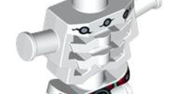 LEGO Part 6250967 - 45184 - Skeleton Torso Number 2 White | LEGO Bricks ...
