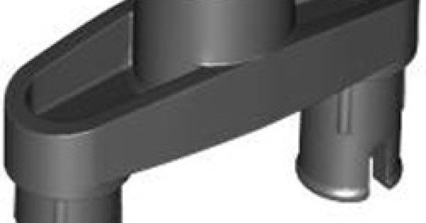 LEGO Part 6325521 - 46189 - Double Snap with Hole Diameter 4.85 Black ...