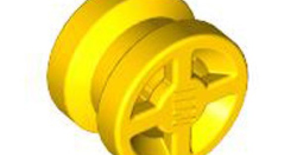 LEGO Part 462424 - 4624 - Rim Narrow with Hole Diameter 8 Bright Yellow ...