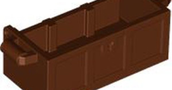 LEGO Part 4533101 - 4738 - Chest 2x4 Reddish Brown | LEGO Bricks ...