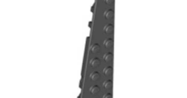 LEGO Part 4209003 - 47397 - Left Plate with Angle 3x12 Black | LEGO ...