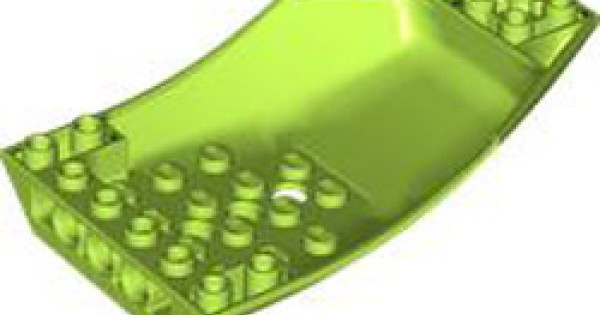 LEGO Part 6116504 - 47406 - Shell 6x10x2 Inverted Bright Yellowish ...