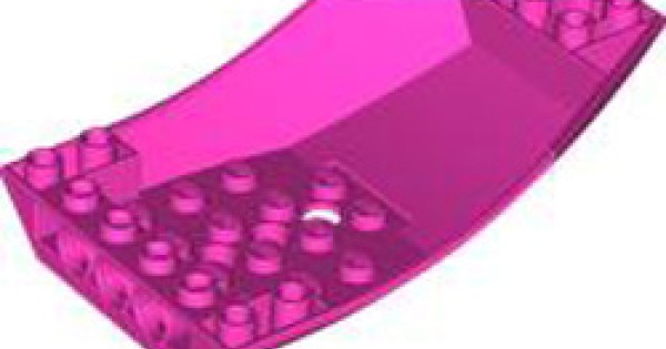 LEGO Part 6223642 - 47406 - Shell 6x10x2 Inverted Bright Purple | LEGO ...