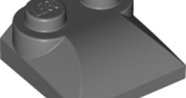 LEGO Part 4218696 - 47457 - Plates with Bows 2x2 Dark Stone Grey | LEGO ...