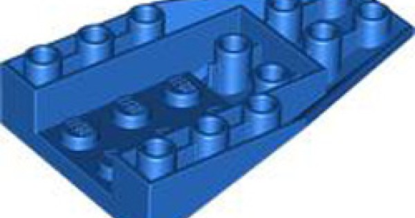 LEGO Part 6148173 - 4856 - Roof Tile 4x6/18 Degree Inverted Bright Blue ...