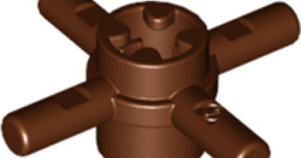 LEGO Part 4252456 - 48723 - Combi Hub with Stick Diameter 3.2 Reddish ...