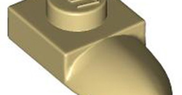 LEGO Part 4224793 - 49668 - Plate 1x1 with Tooth Brick Yellow | LEGO ...