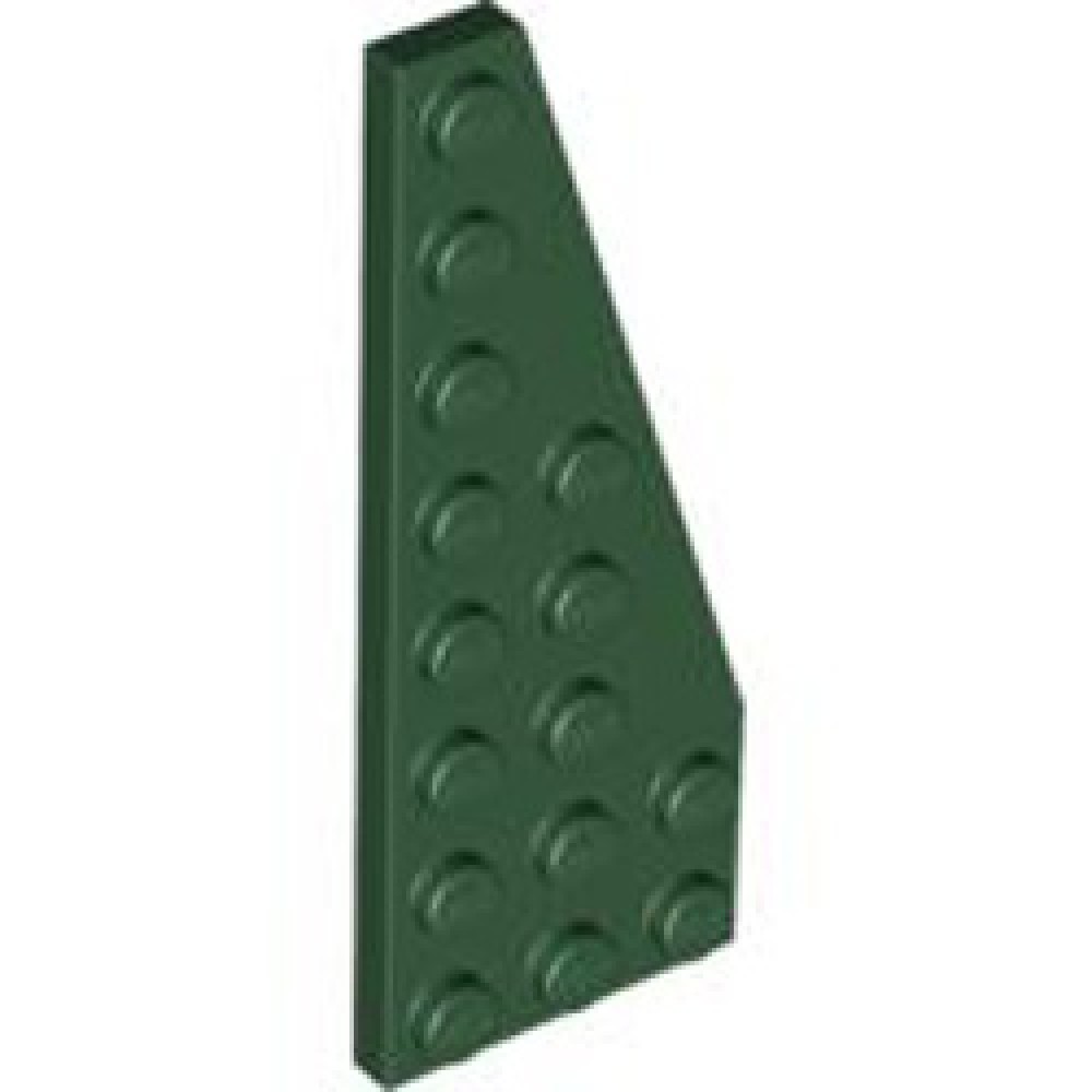 LEGO Part 4616171 - 50304 - Right Plate 3x8 with Angle Earth Green ...