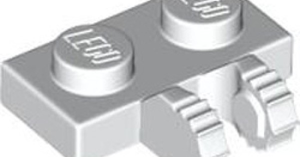 LEGO Part 6266201 - 50340 - Plate 1x2 with Fork, Vertical (7 Teeth ...