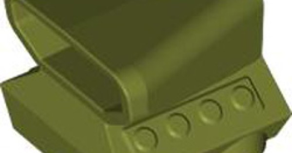 LEGO Part 6016481 - 50943 - Motor 2x2x1 1/3 Olive Green | LEGO Bricks ...