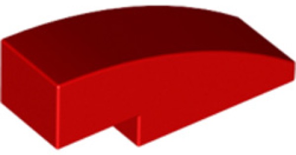 LEGO Part 4251162 - 50950 - Brick with Bow 1/3 Bright Red | LEGO Bricks ...