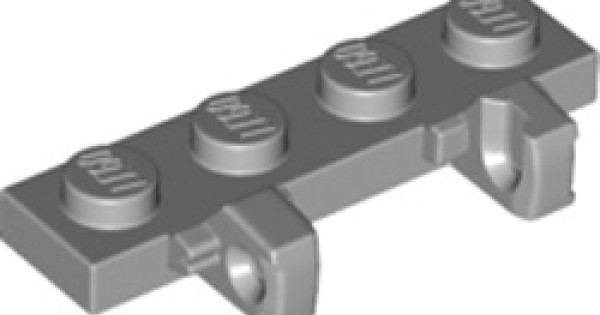 LEGO Part 6276045 - 51483 - Plate 1x4 with Stumps Vertical Medium Stone ...