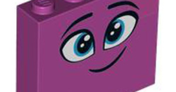 LEGO Part 6263008 - 52098 - Brick 1x4x3 Number 3 Bright Reddish Violet ...