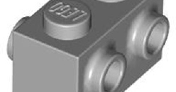 LEGO Part 4657459 - 52107 - Brick 1x2 with 4 Knobs Medium Stone Grey ...
